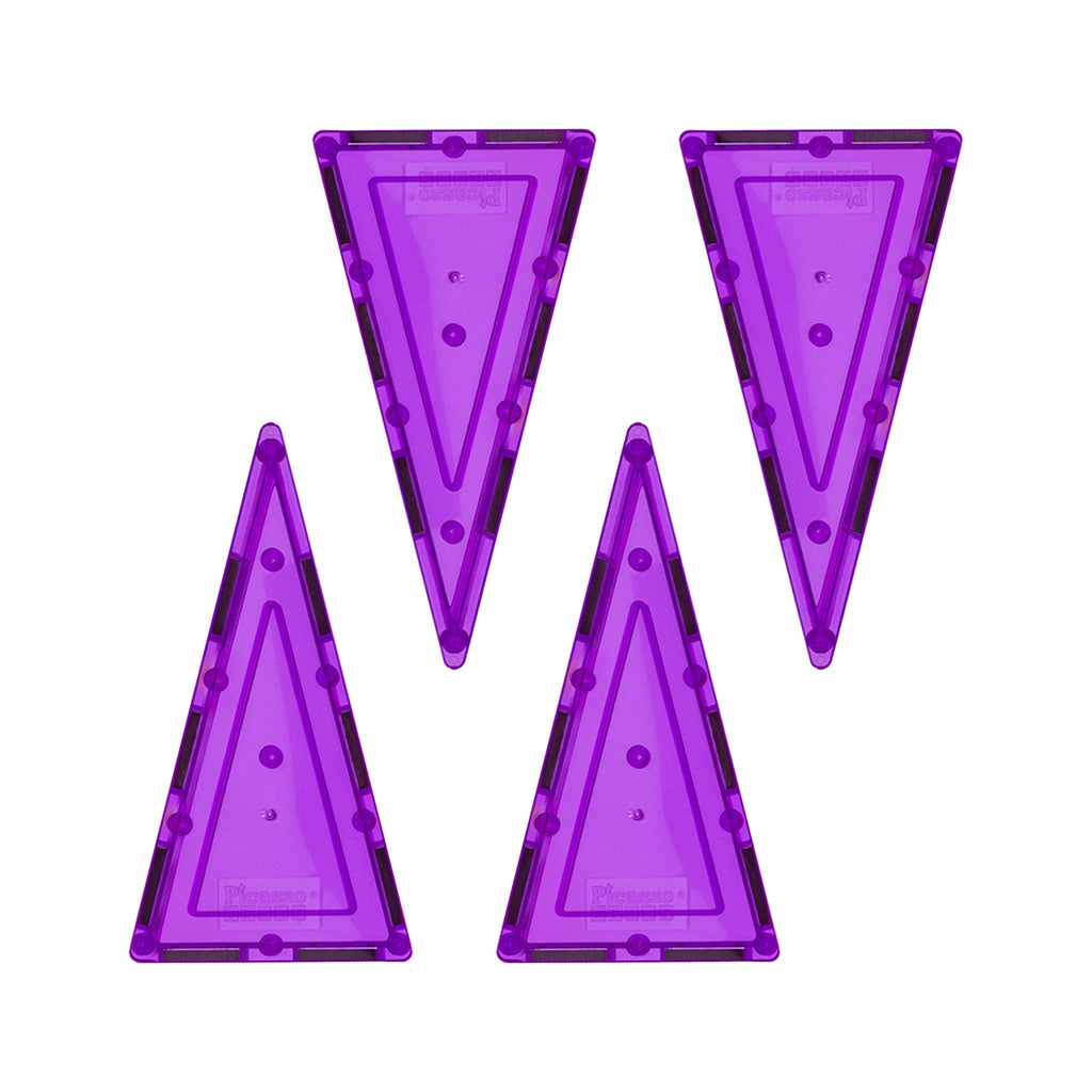 Purple Triangle Clip Art