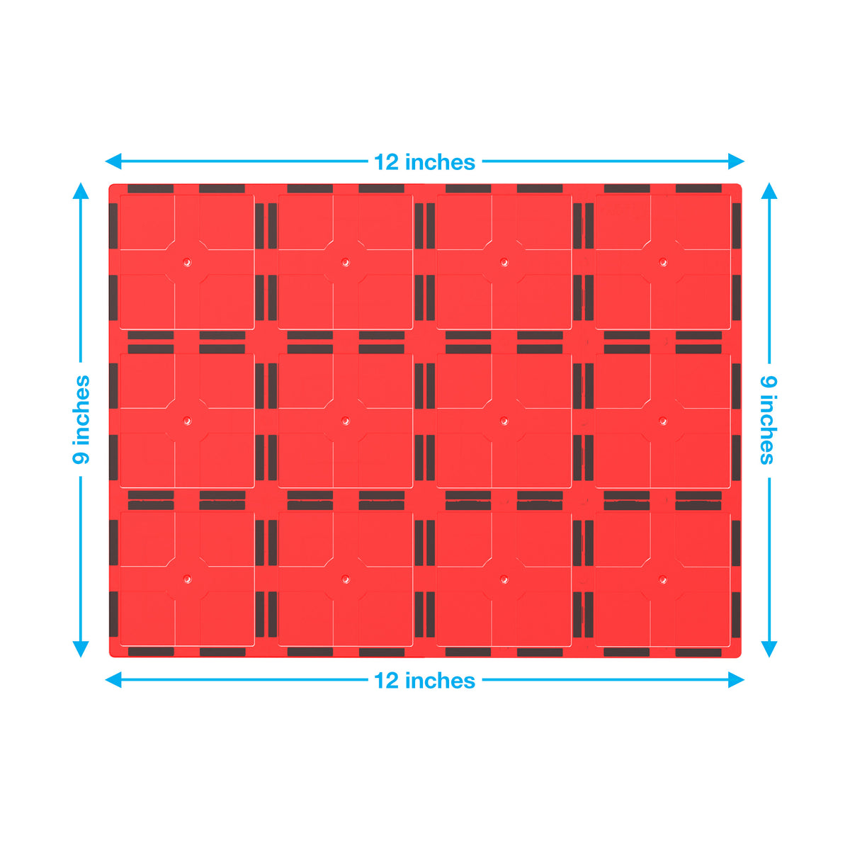 PicassoTiles Big Magnetic Tiles: Base Stabilizers · PicassoTiles