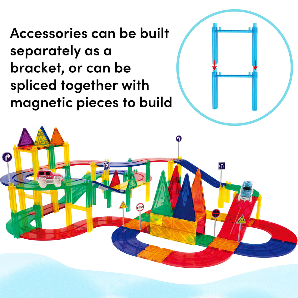 PicassoTiles Magnet Race Track Support Columns · PicassoTiles