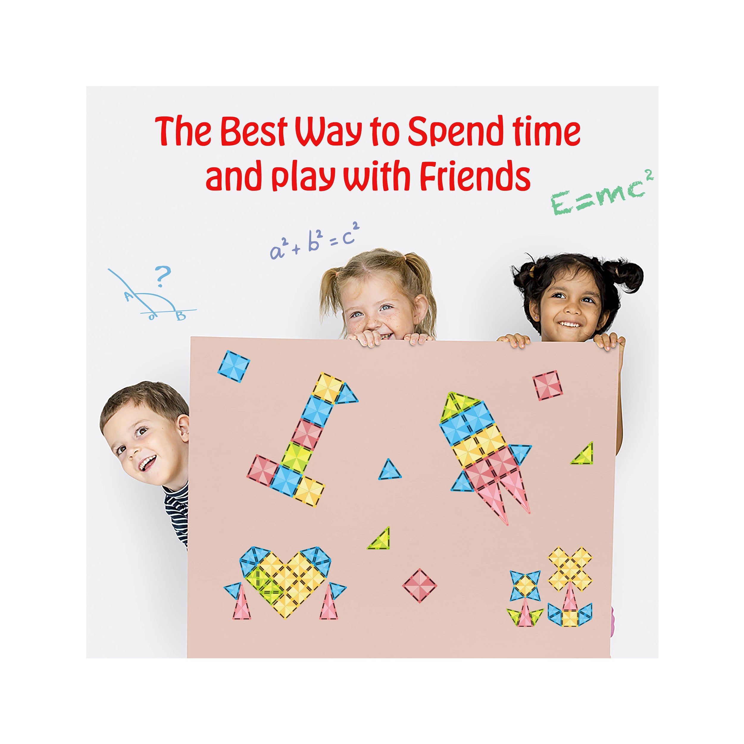 PicassoTiles 36pc Rocket Ship Magnetic Building Block Set · PicassoTiles