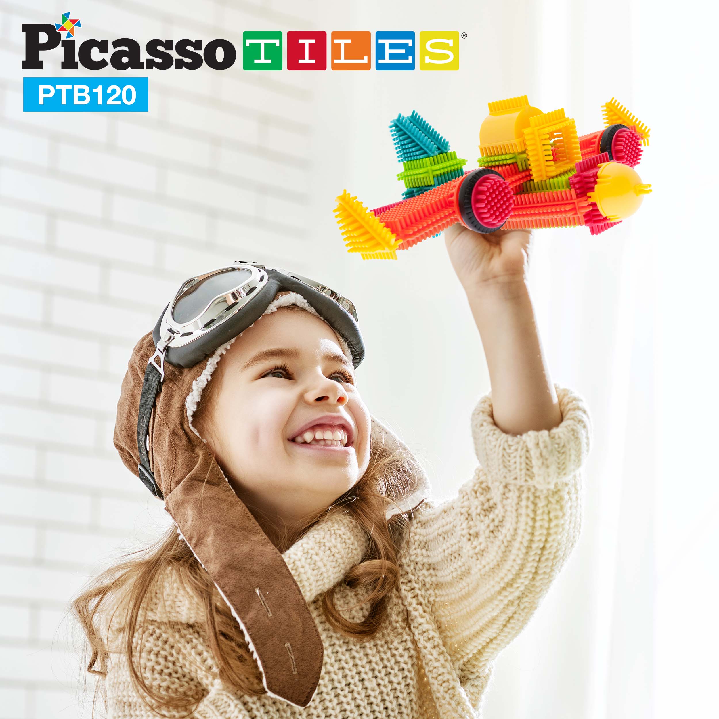 PicassoTiles 120 Piece HedgeHog Blocks · PicassoTiles